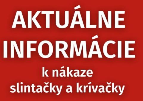 Vyhlásenie mimoriadnej situácie na celom území SR - slintačka a krívačka | Dunajská Streda